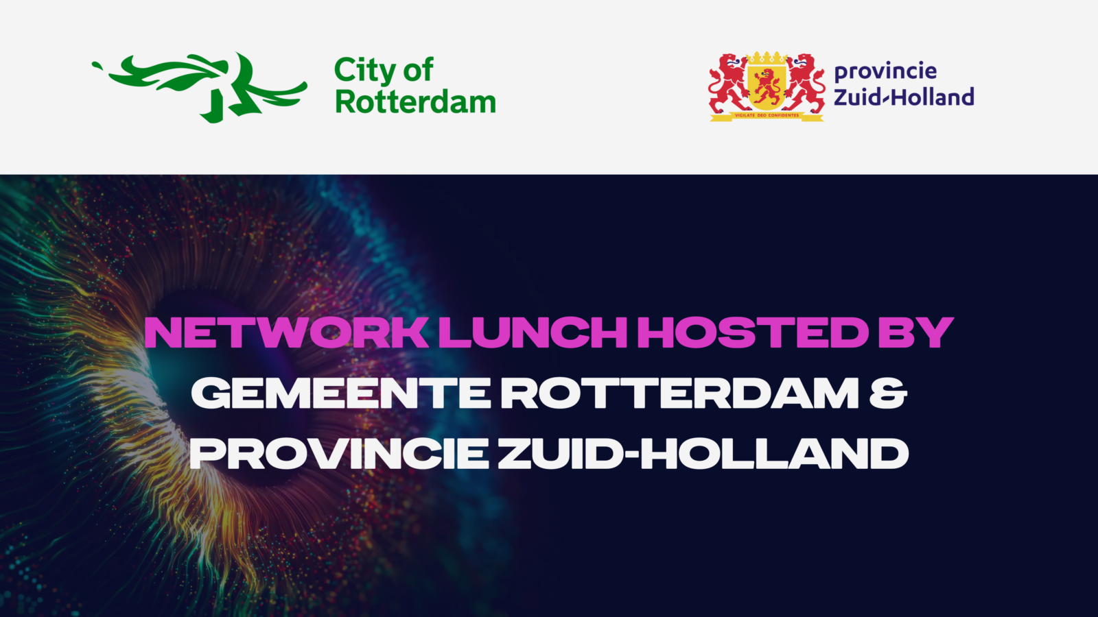 Networking Lunch by Gemeente Rotterdam & Provincie Zuid-Holland ...